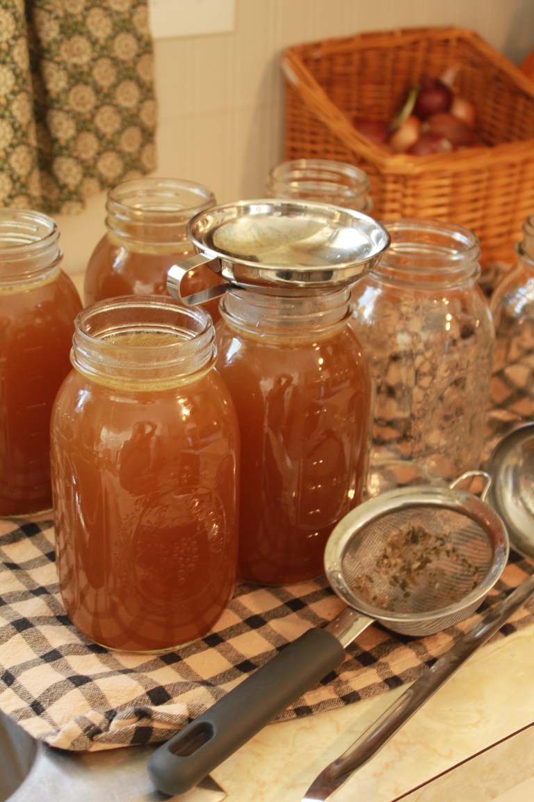 Shelf Stable Homemade Broth | Pressure Canning Broth | The Cottage ...