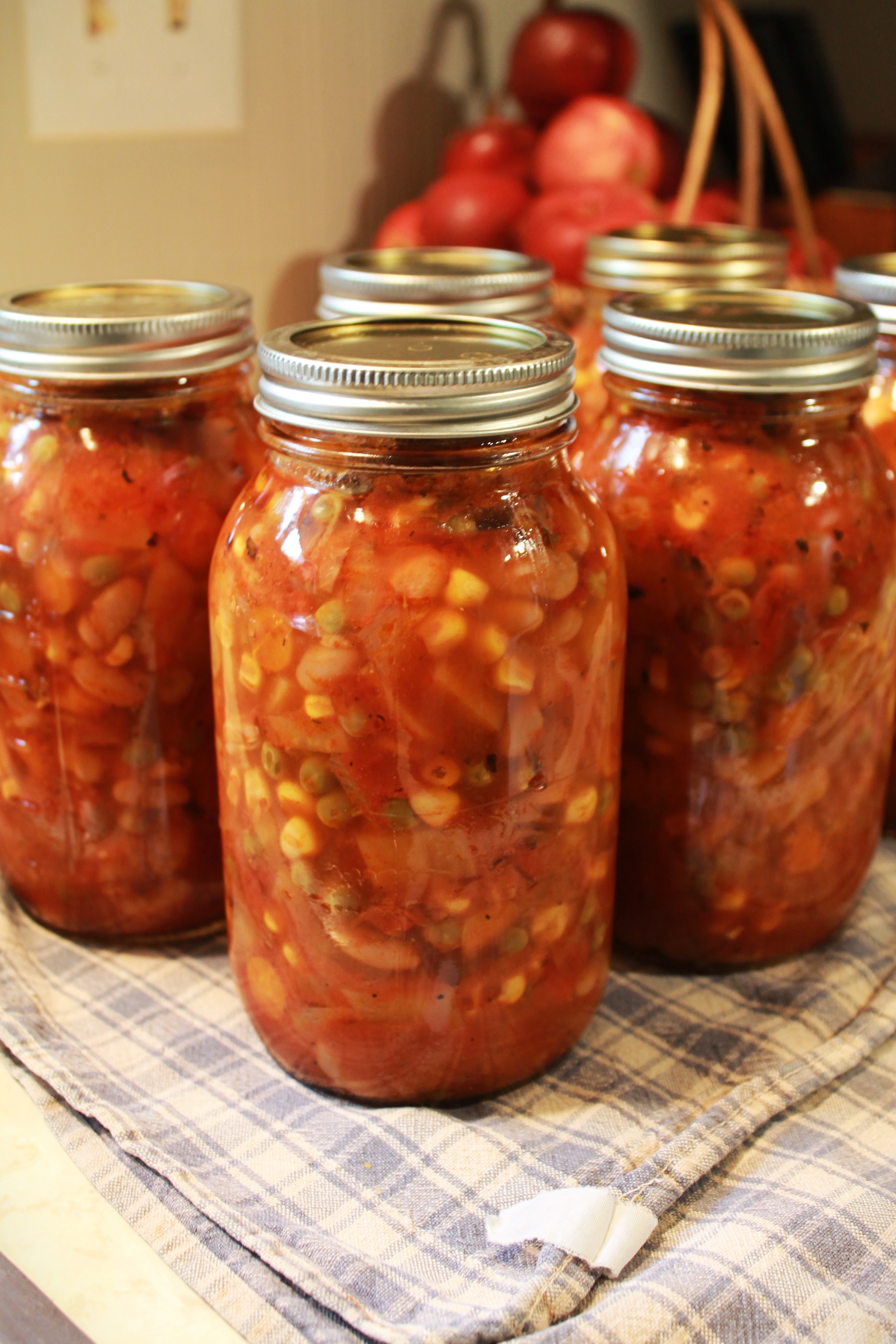 Canning Vegetable Soup | Pressure Canning | The Cottage Vegetable