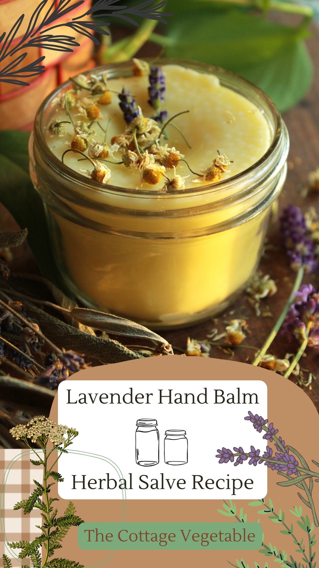 Lavender Hand Balm | How to Make Herbal Salves for your Skin | The ...