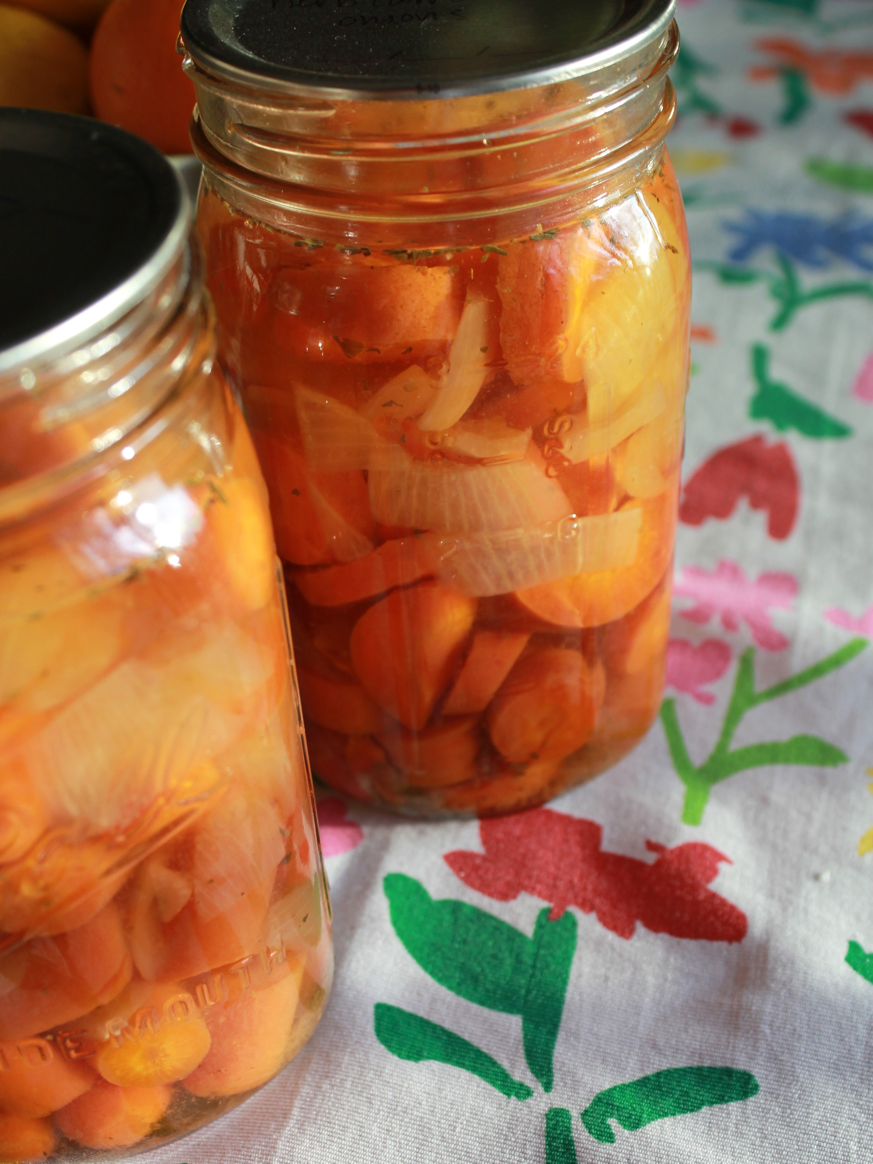 Pressure Canning Carrots & Onions, with Herbs | Raw Pack Method | The ...