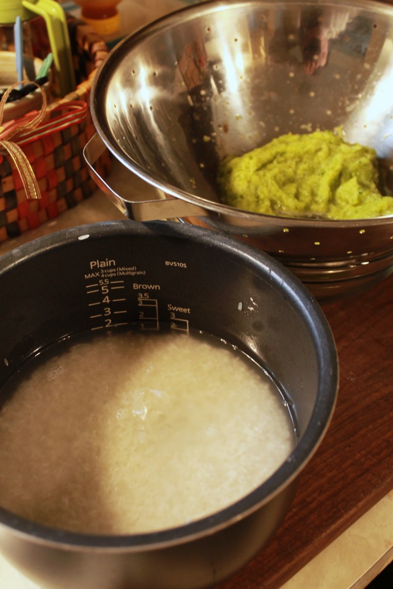 Zucchini & Rice with Herb Salt | Rice Cooker Recipe | The Cottage Vegetable