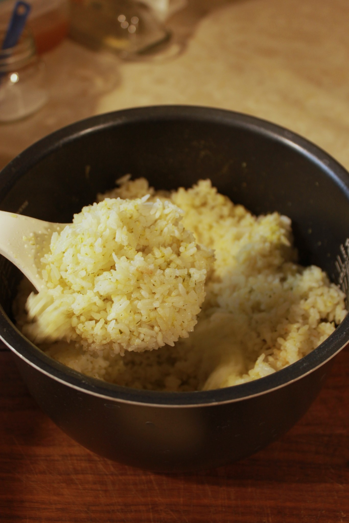Zucchini & Rice with Herb Salt | Rice Cooker Recipe | The Cottage Vegetable